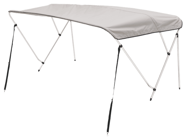 Bass Pro Shops Compact 3-Bow Bimini Top - 46'H - 72'L - 54'-60'W ...