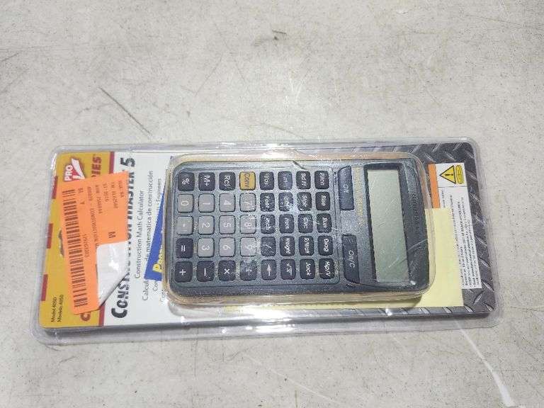 Calculated Industries Construction Master 5 Construction Calculator ...