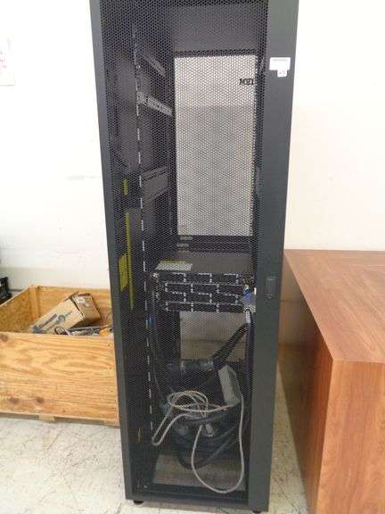 1 -IBM SERVER RACK - Matthews Auctioneers