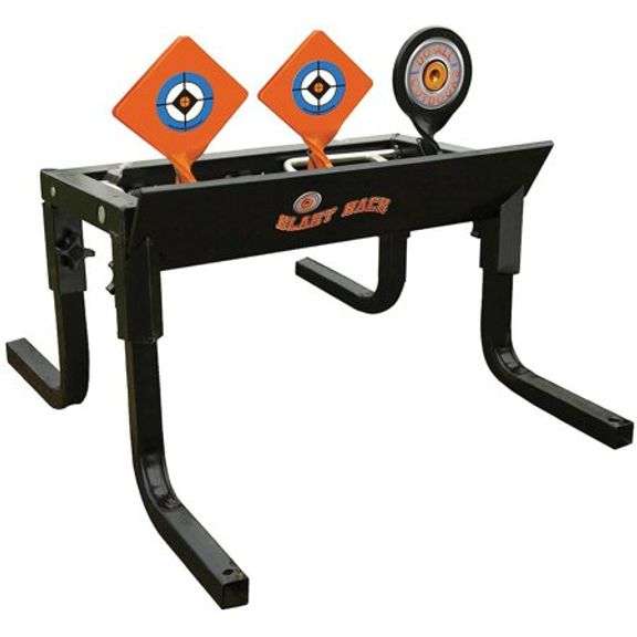 Do-All Targets Blast Back .22/.17 Automatic Pop-up Target - Black ...