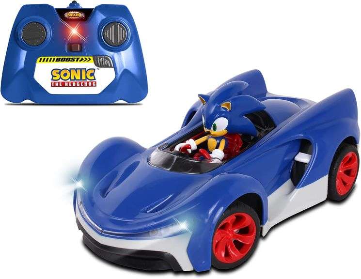 NKOK Team Sonic Racing R/C 2.4GHz (w/Turbo Boost) (w/Lights), 2.4GHz ...