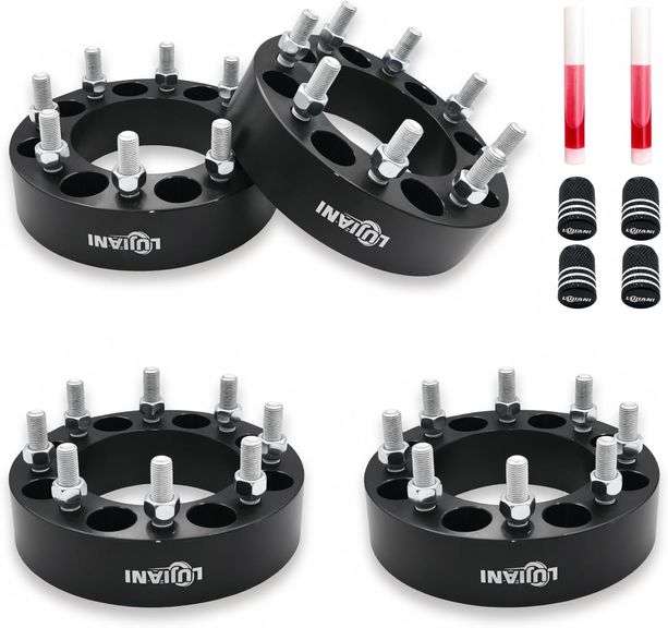 4 Pack 8x170mm Wheel Spacers for Ford Excursion F250 F350, 2" Thick ...