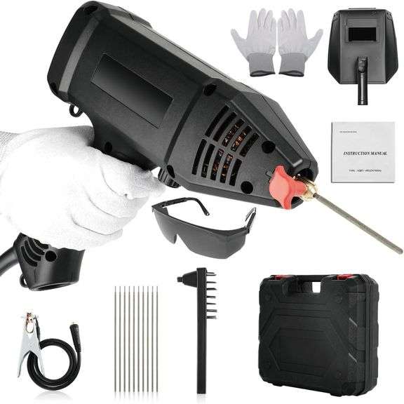 Handheld Welder Machine, 110V Portable Welding Machine with Digital ...