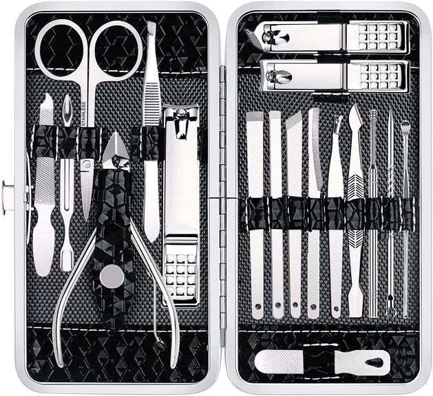 Nail Clippers Set Fingernail and Toenail Clipper Cutters, Manicure ...