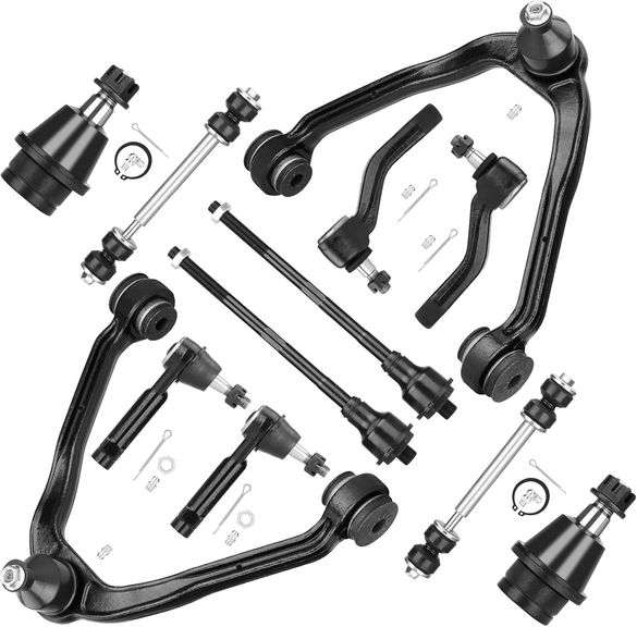 TadaMark Front Upper Control Arm with Lower Ball Joint Kit Fit for ...