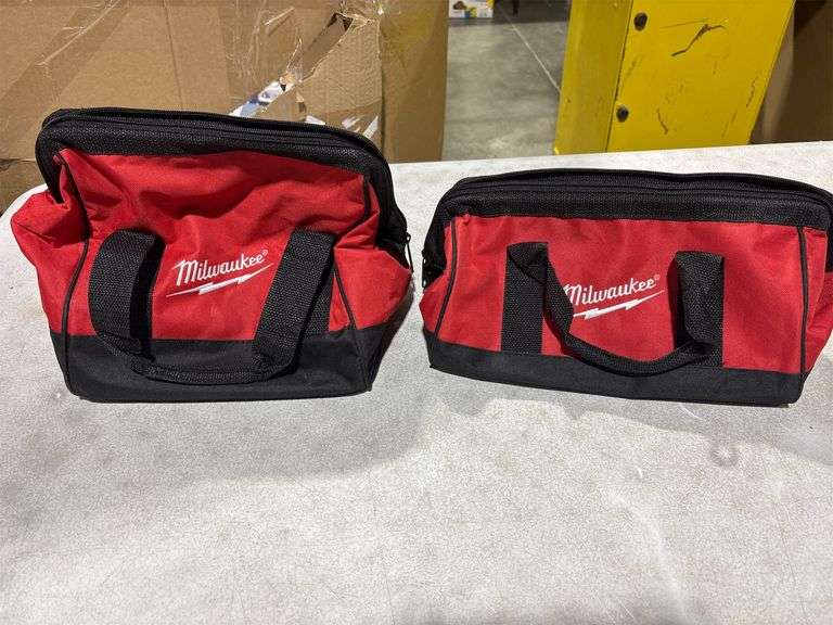 (2) Milwaukee tool bags - Matthews Auctioneers