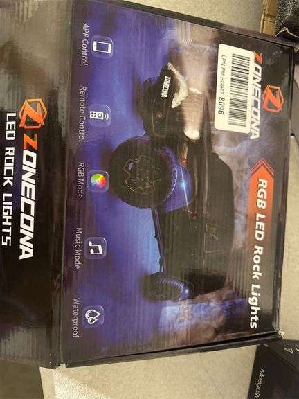 RGB LED Rock Lights - Matthews Auctioneers