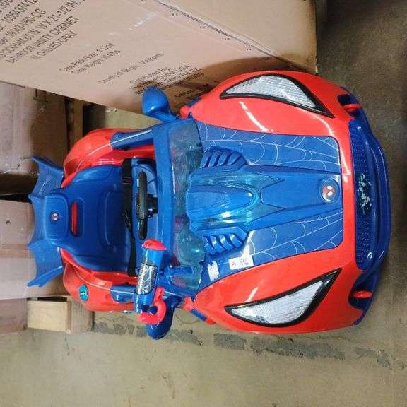 12 volt spiderman car - Matthews Auctioneers
