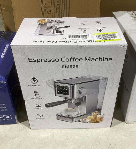 Espresso Coffee Machine, EM625 - Matthews Auctioneers