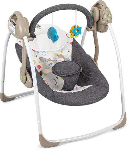 Electric Baby Swings for Infants to Toddler, Soothing Portable Baby ...