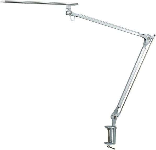 Phive CL-1 LED Architect Desk Lamp/Clamp Lamp, Metal Swing Arm Dimmable ...