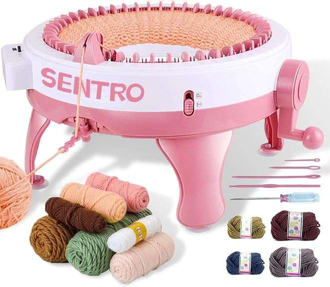 SENTRO 48 Needles Knitting Machines with Row Counter, Knitting Board ...