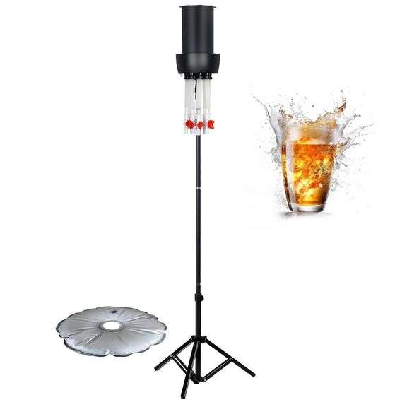 Beer Bong Adult Drinking Game Party, 8 Tube Beer Funnel, 202 OZ Large ...