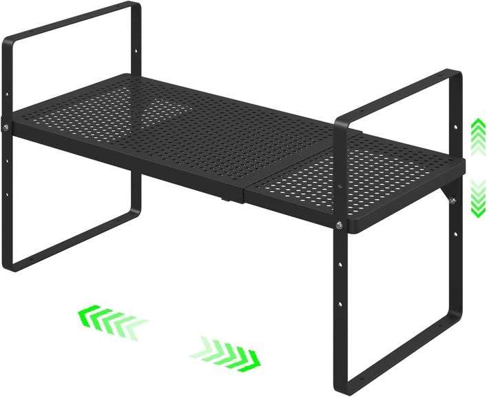 SOFRON Expandable Cabinet Organizer Shelf, Stackable Shelf Riser for ...