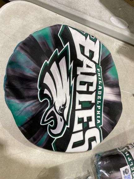 (4) Philadelphia Eagles 14 inch Bar Stool Covers - Matthews Auctioneers