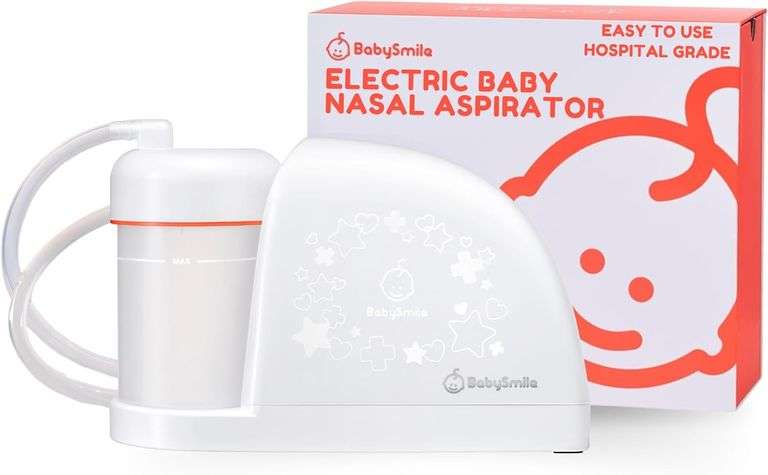 BabySmile | Electric Baby Nasal Aspirator | Hospital Grade Nose Suction ...