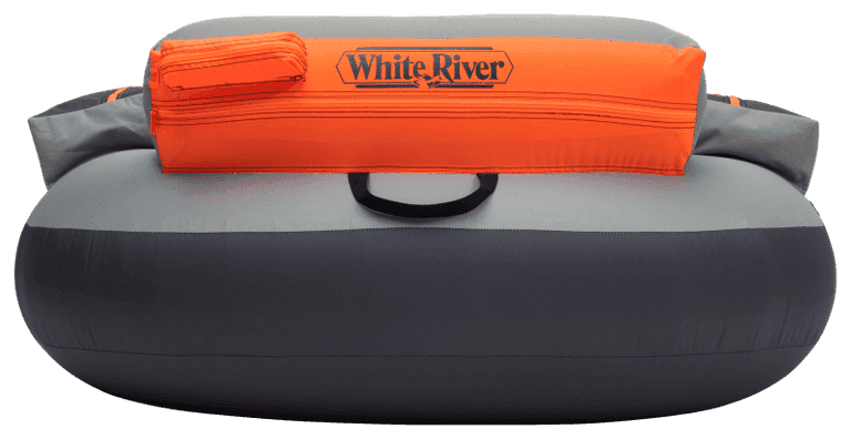 White River Fly Shop Lost Lake Round Float Tube - Gray/Orange ...