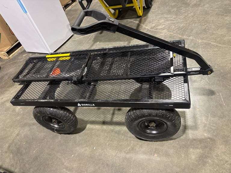 Large Metal Wagon - Matthews Auctioneers