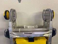 22 ft. Reach Aluminum Multi-Position Ladder w/ Project Bucket, Tool ...