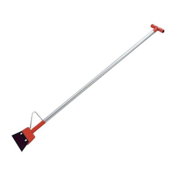 7 in. Wide Floor Scraper and Stripper with 48 in. Handle and Foot Peg ...
