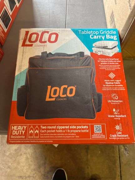 LoCo Black Griddle Cover - Matthews Auctioneers