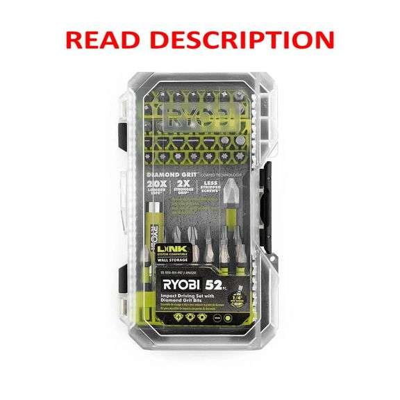 Diamond Grit Driving Set (52-Piece) - Matthews Auctioneers