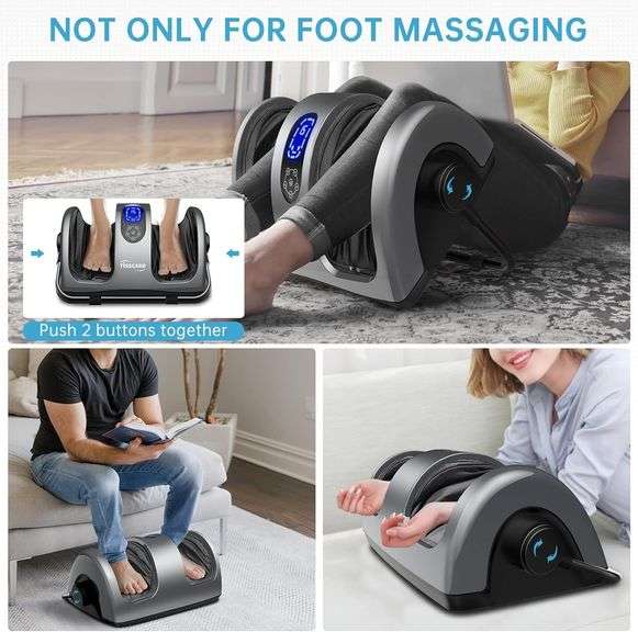 Tisscare Shiatsu Massage Foot Massager Machine I Matthews Auctioneers 9969