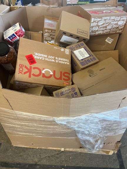 Pallet. Food outdated - Matthews Auctioneers