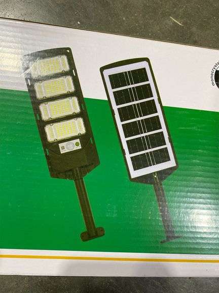 Solar Light Private Street Lamp without Electricity - Matthews Auctioneers