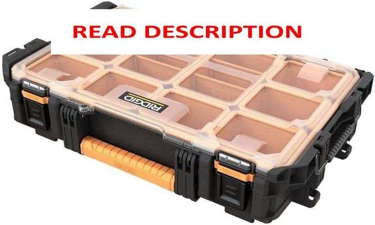 Pro System Gear 10-Compartment Small Parts Organizer - Matthews Auctioneers