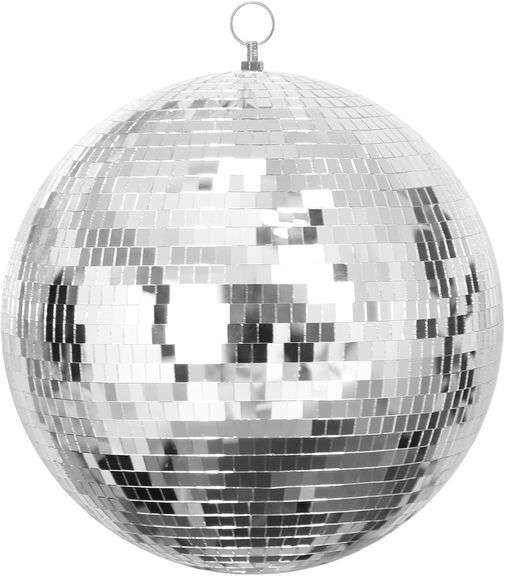 Pllieay Large Disco Ball Ornaments, 16 Inch Hanging Disco Ball ...