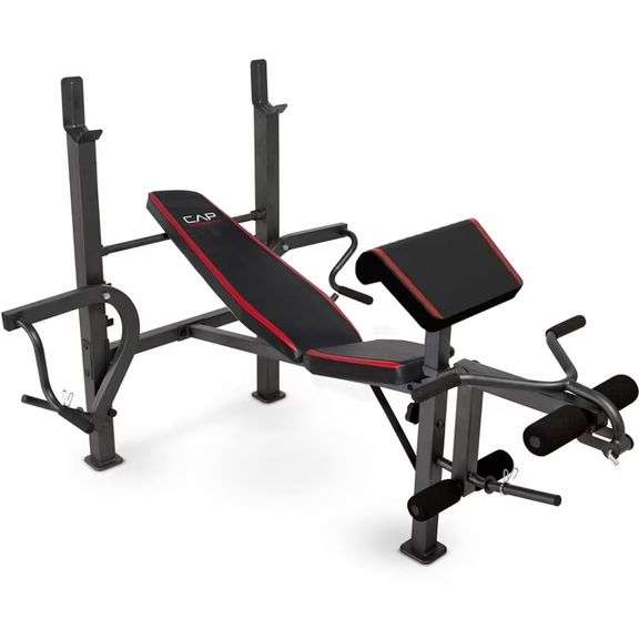 CAP Strength Standard Bench with Butterfly and Preacher Curl - Matthews Auctioneers
