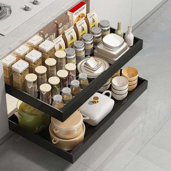 STEAM DIVERTER Pull Out Cabinet Organizer, Extenda - Matthews Auctioneers