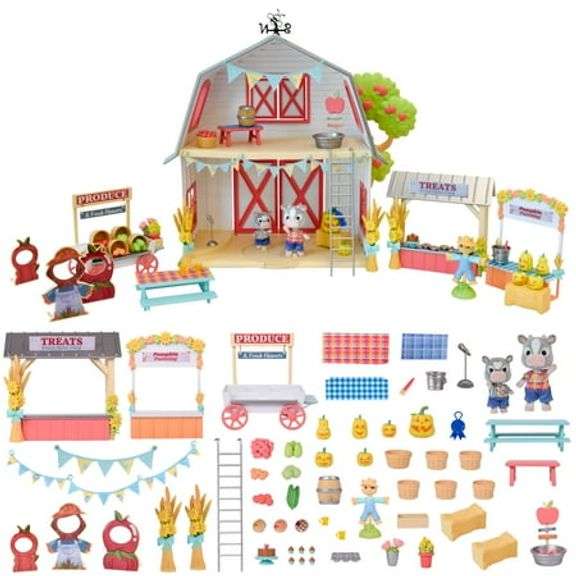 Honey Bee Acres Harvest Festival, Doll Playset wit - Matthews Auctioneers