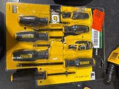 DeWalt ToughSeries Demolition Screwdriver Set 8 pc - Matthews Auctioneers