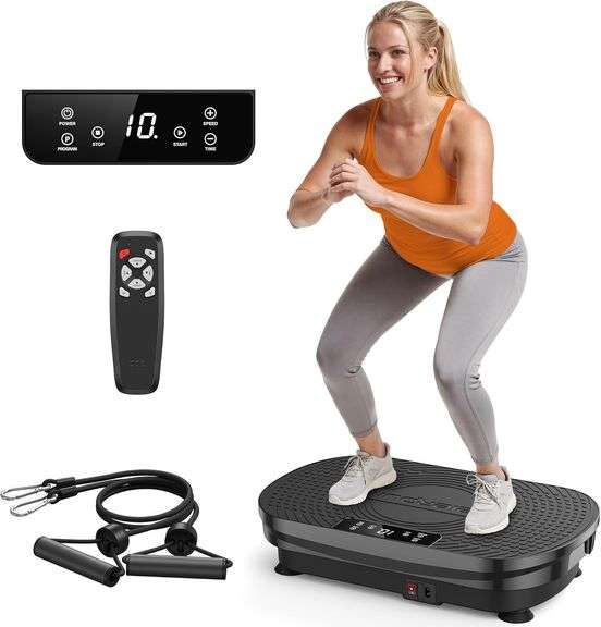FEIERDUN Vibration Plate Exercise Machine, Vibration Plate for ...