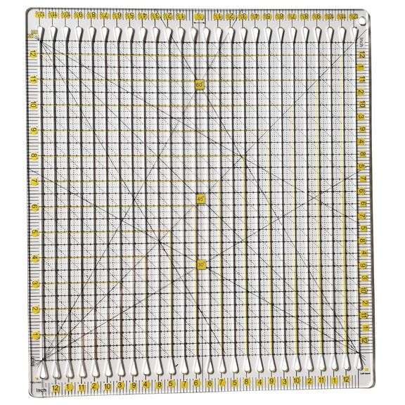 HONEYSEW Quilting Template Ruler Slotted Rulers Sewing Quilt Strip ...