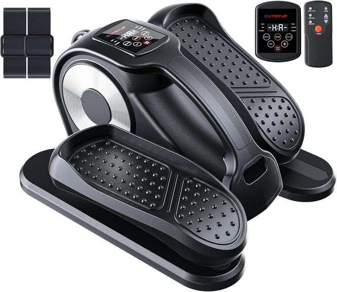 UTRYUP Under Desk Elliptical Machine, Electric Elliptical Machine While ...