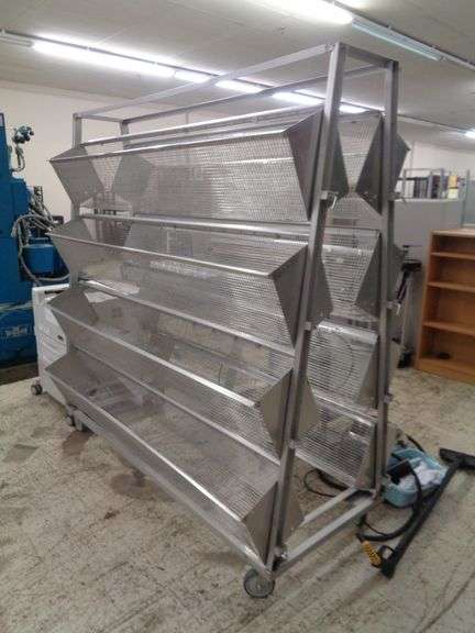 1 EACH-CAGE WASH RACK - Matthews Auctioneers