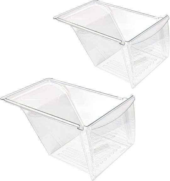 2 PACK UPGRADED 240337103 Crisper Drawer Replacement for Frigidaire ...