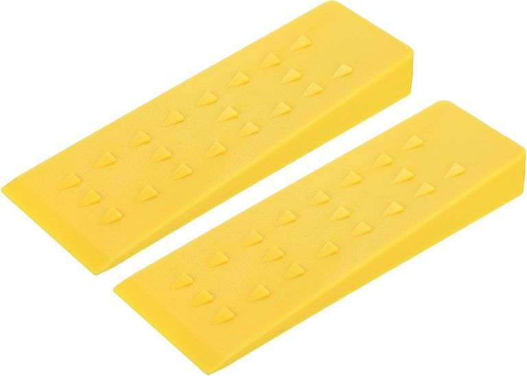uxcell 2Pcs Felling Wedges Tree Cutting 10" Plastic Chainsaw Wedge Set ...