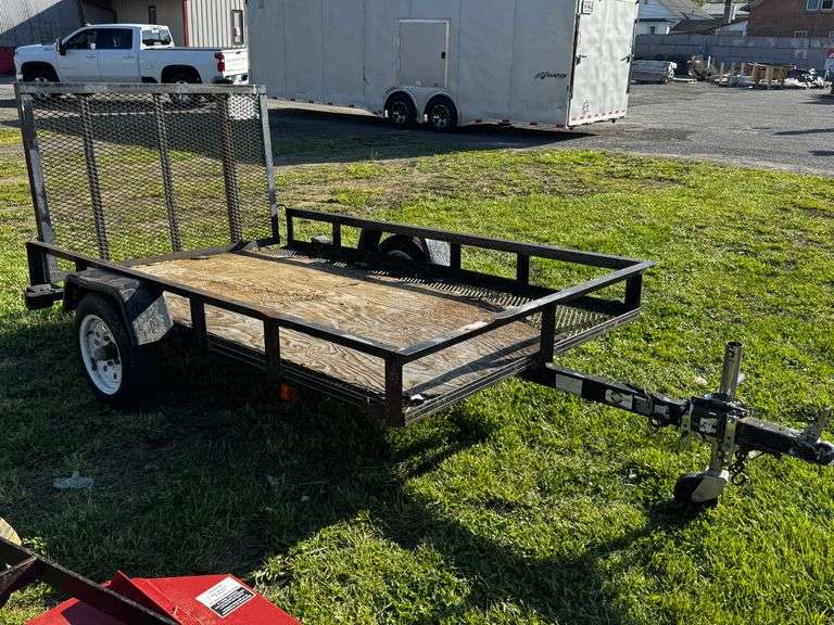 5x8 Utility Trailer - Matthews Auctioneers