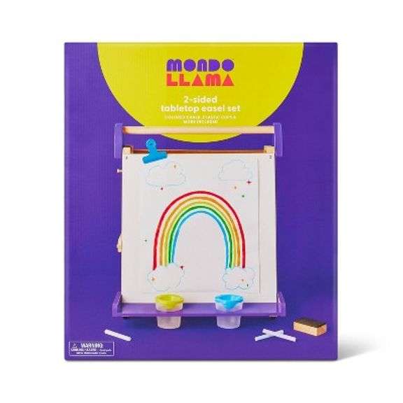 Table Top Easel Kit - Mondo Llama - Matthews Auctioneers