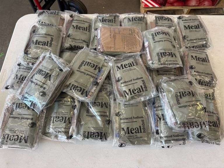 Large lot of MRE - Matthews Auctioneers