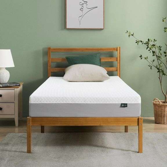 Zinus Twin Mattress - 8 Inch Green Tea Essential Memory Foam Mattress ...