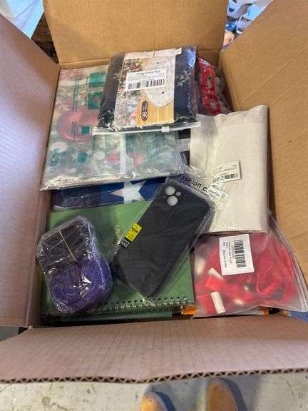 Amazon box of miscellaneous items - Matthews Auctioneers