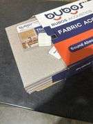 BUBOS 4 PCS Acoustic Panels,24'x12' Fabric Soundproof Wall Panels,Self ...