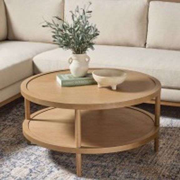 details by Becki Owens Charlotte Round Coffee Table - Matthews Auctioneers