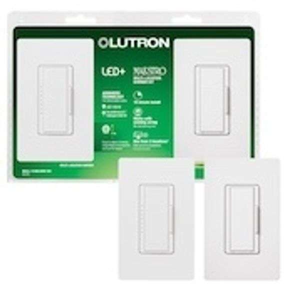 Lutron Maestro LED+ Multi-Location LED Touch Light dimmer kit Wall ...