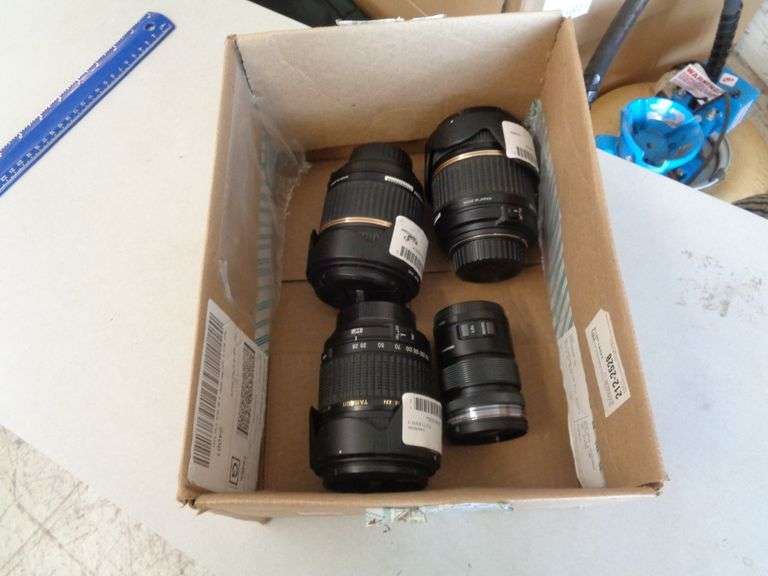 1 LOT-4 VARIOUS CAMERA LENS - Matthews Auctioneers